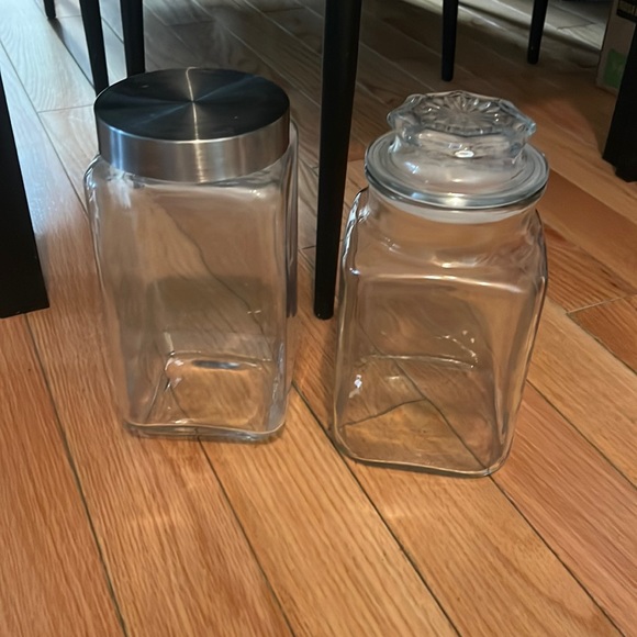 Kitchen | 2 Tall Storage Jars | Poshmark